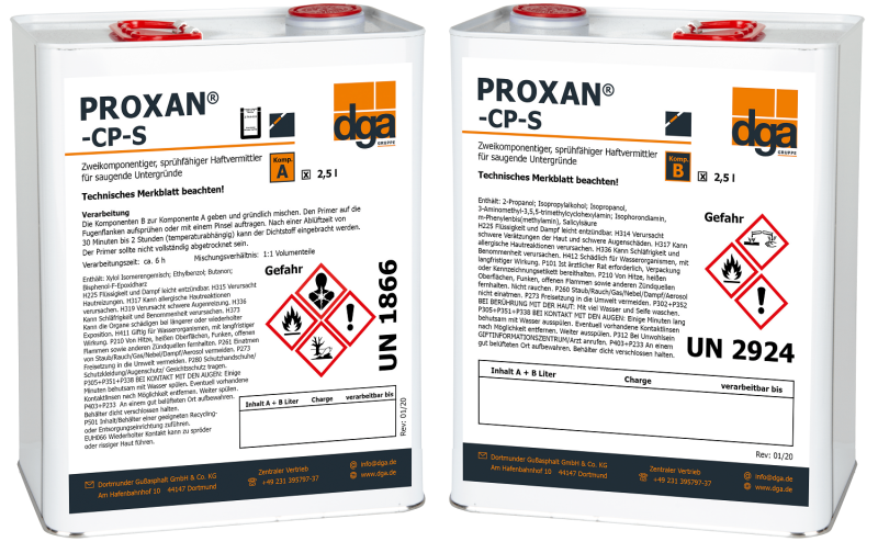 Primer PROXAN®- CP-S jetzt auch im praktischen 2,5-Liter-Kanister ...