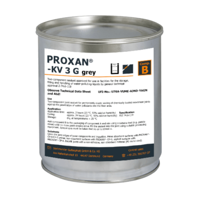 PROXAN®- KV 3 G/ KV 3 ST – dga-Gruppe